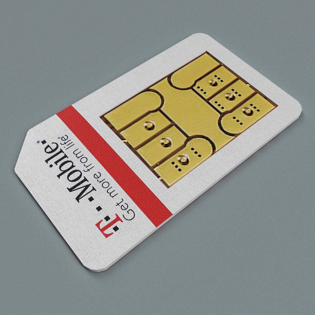 Sim Card V3 3d Model