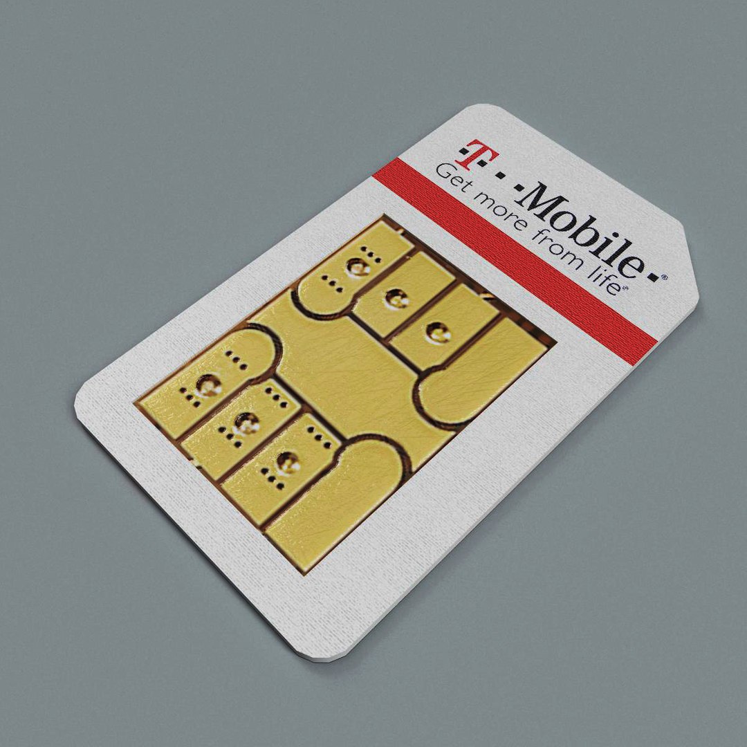 Sim Card V3 3d Model