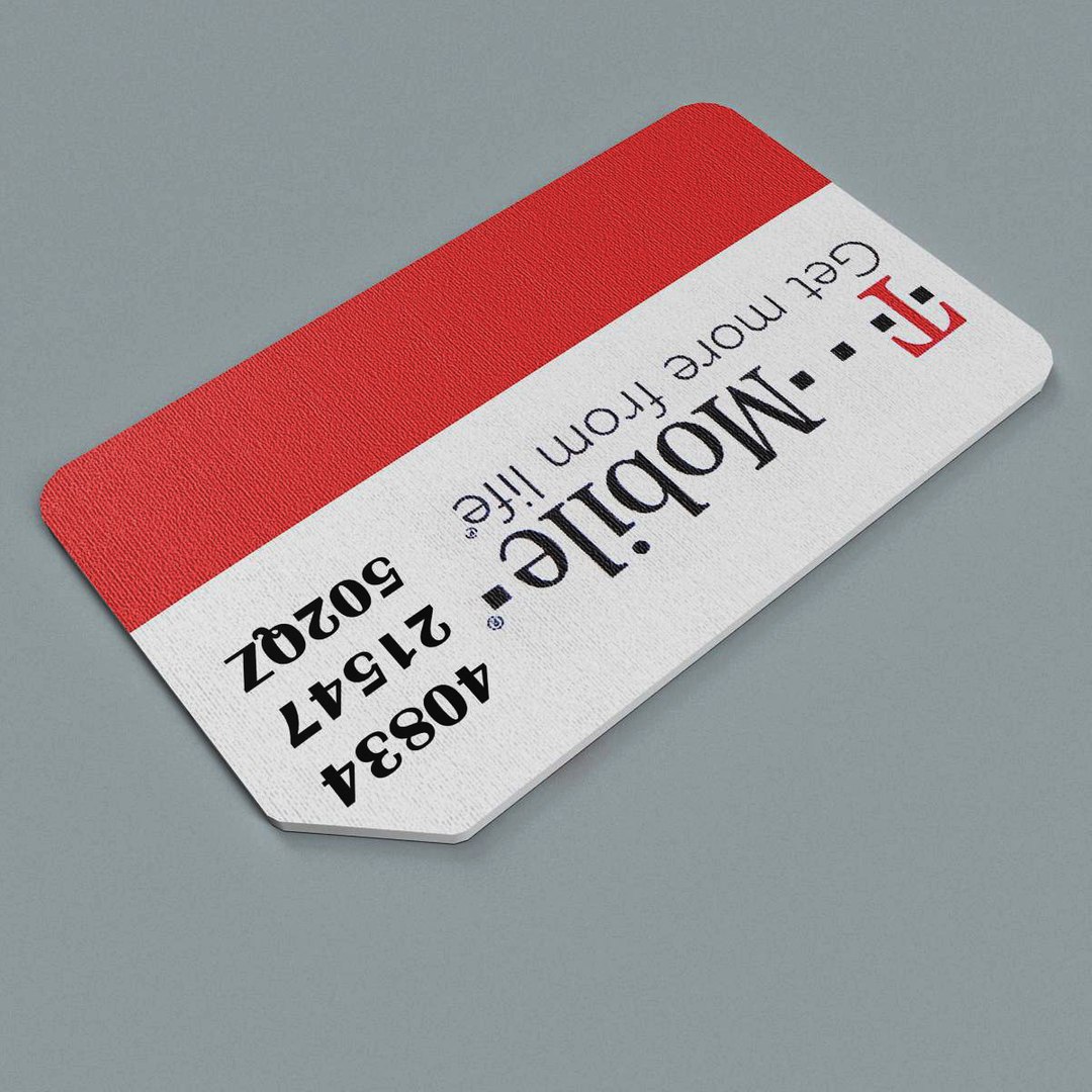 Sim Card V3 3d Model