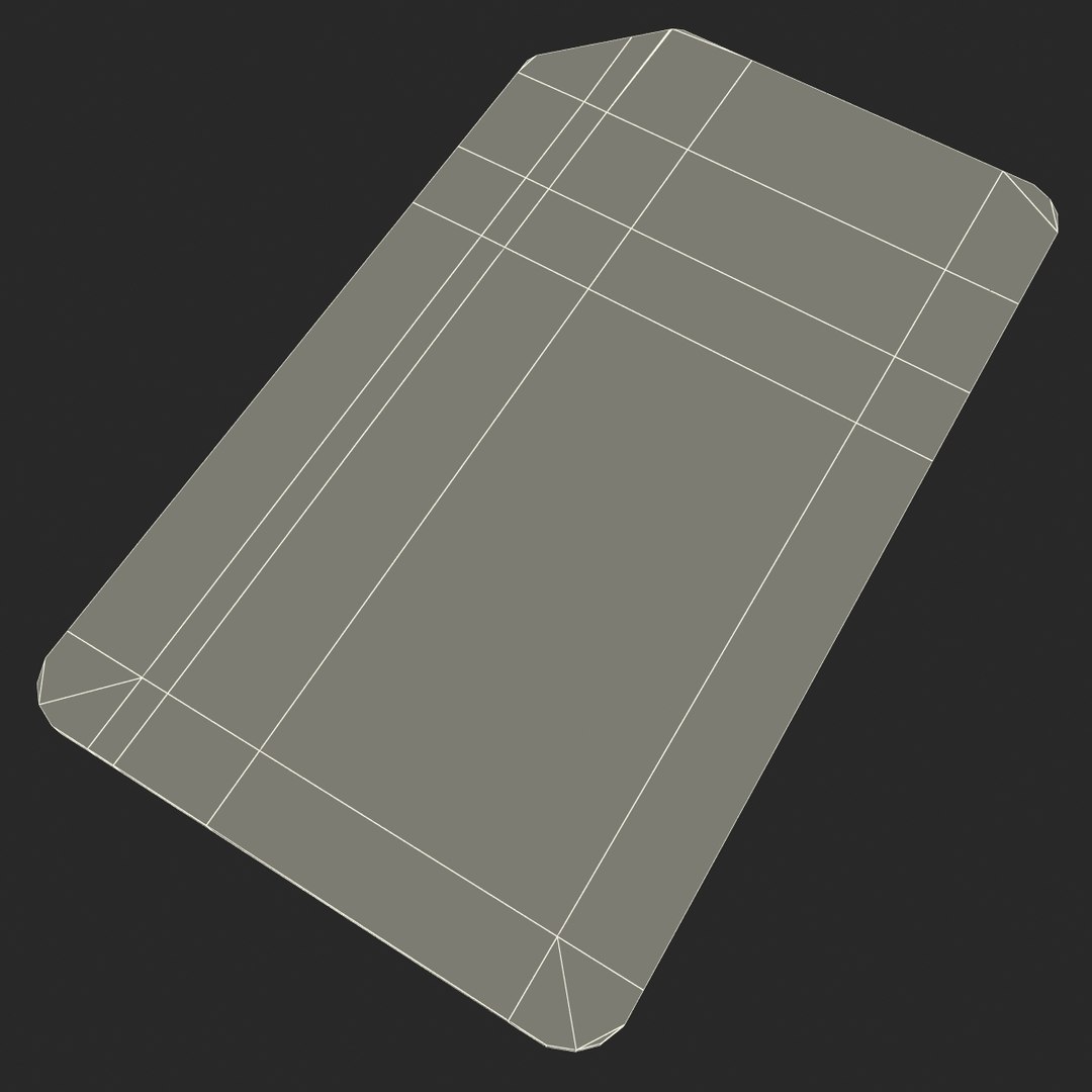 Sim Card V3 3d Model