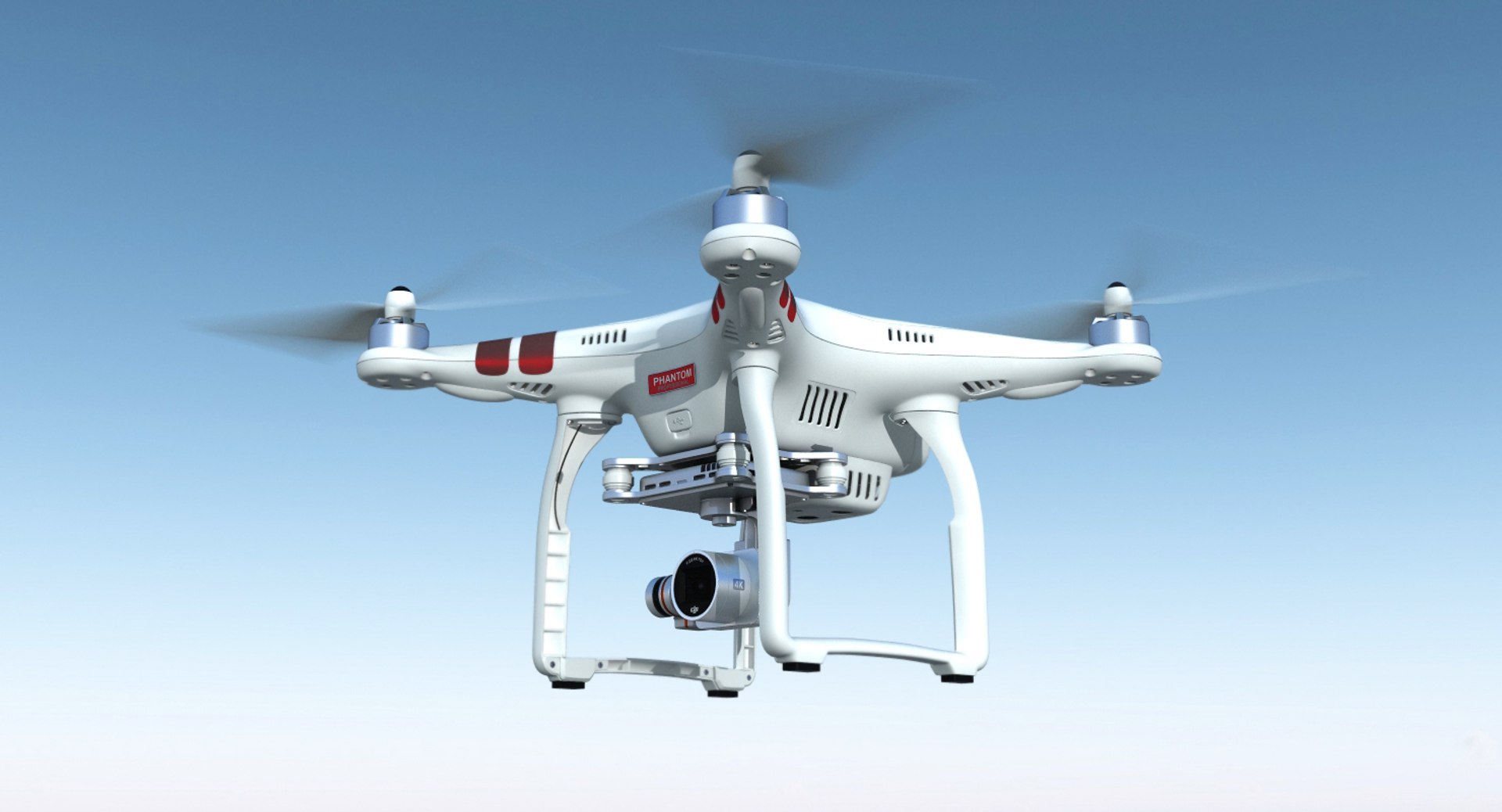 3d dji phantom 3 professional model
