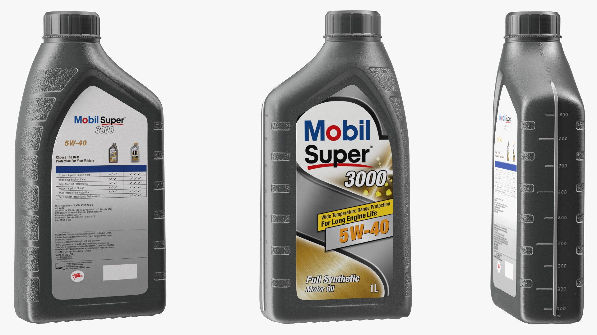 3D Mobil Super 3000 1L Bottle - TurboSquid 1948193