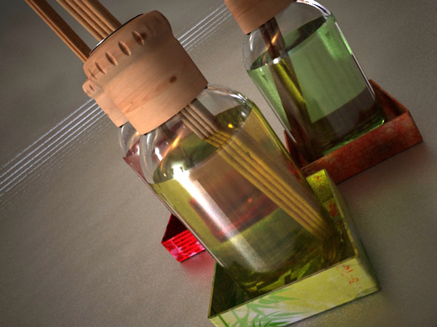 Reed Diffuser 3d Model