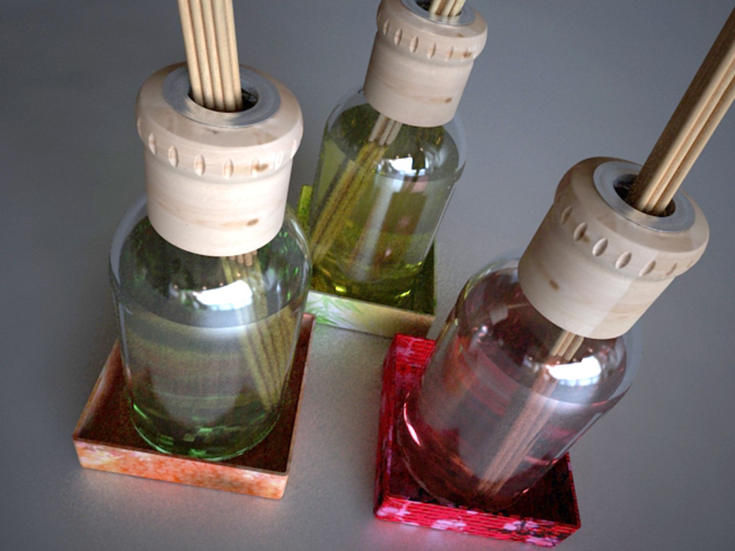 Reed Diffuser 3d Model