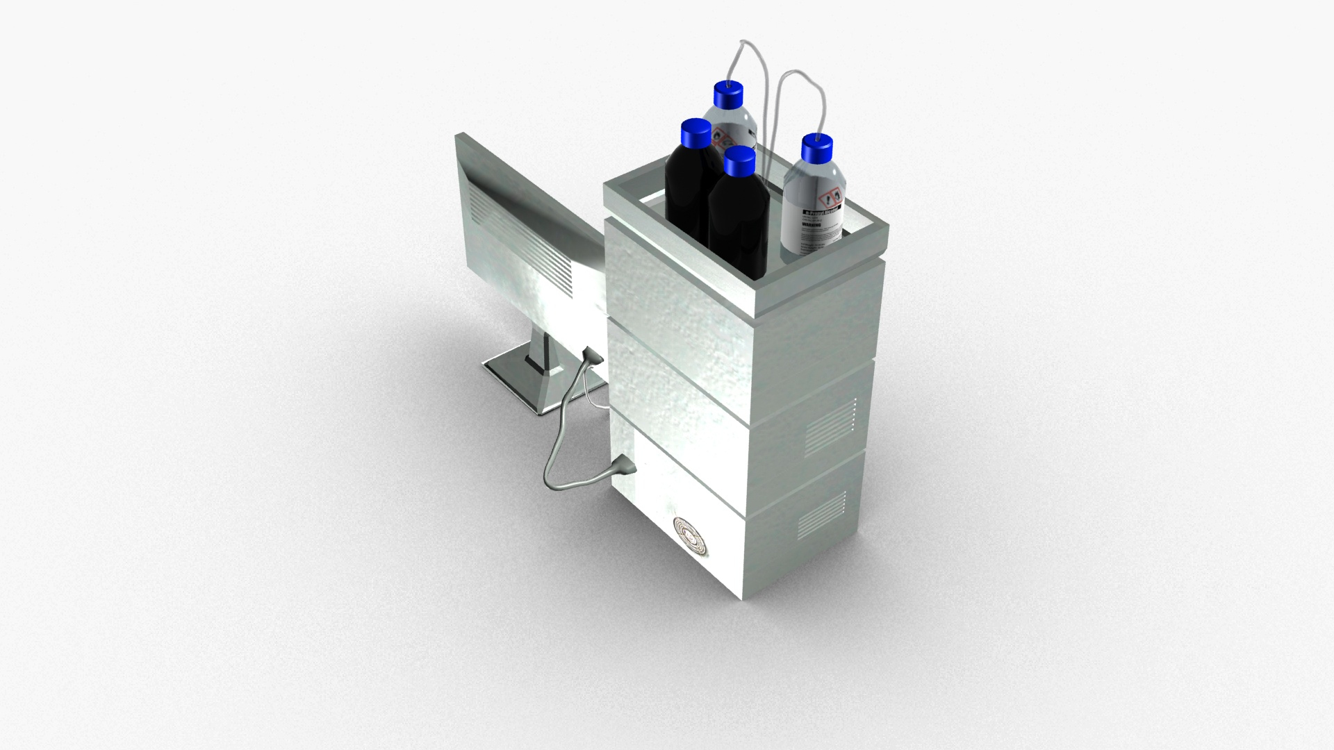 Hplc analytical 3D - TurboSquid 1657559