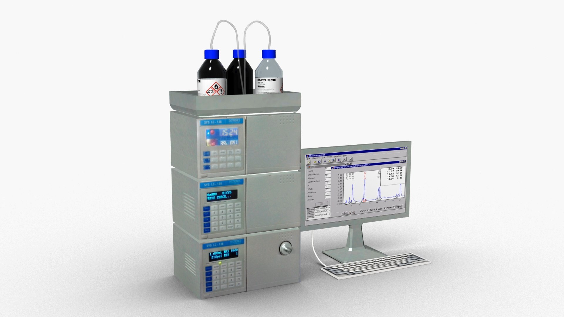 Hplc Analytical 3D - TurboSquid 1657559