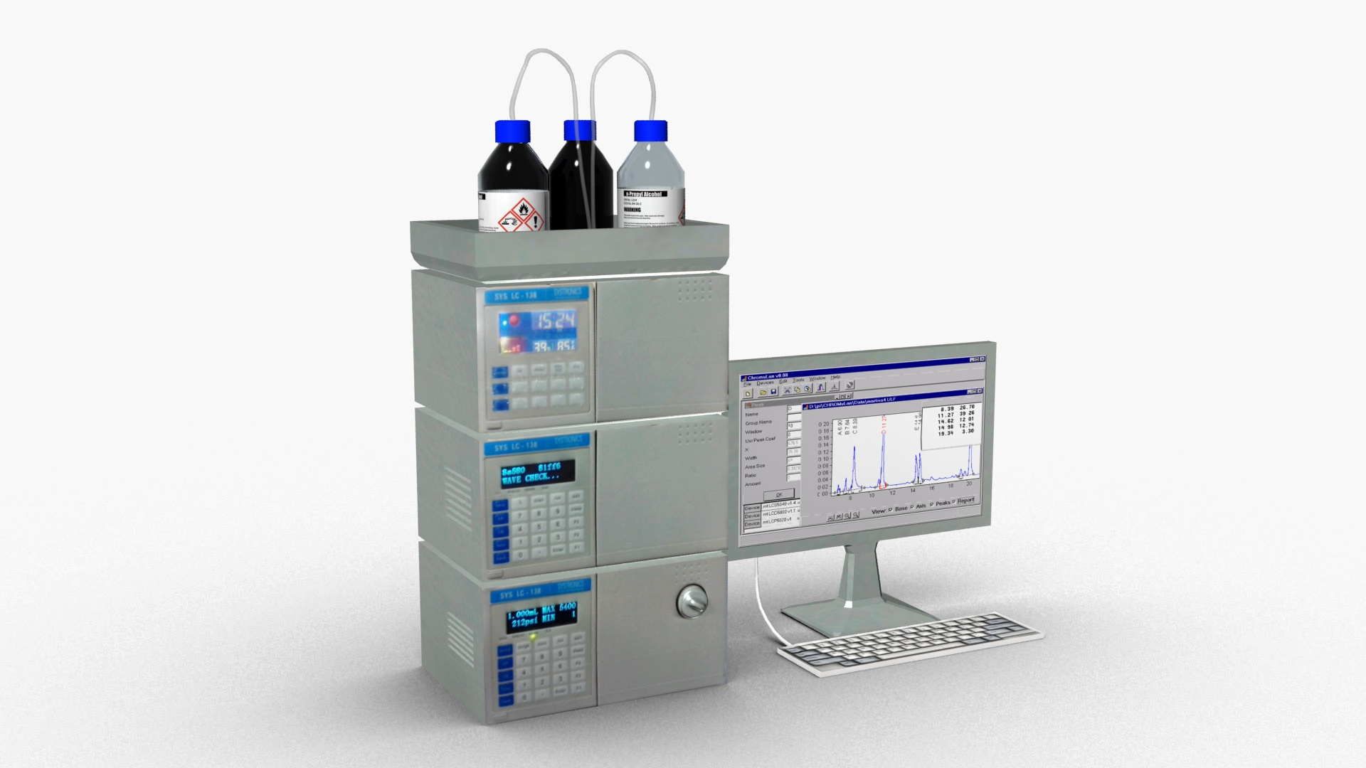 Hplc analytical 3D - TurboSquid 1657559