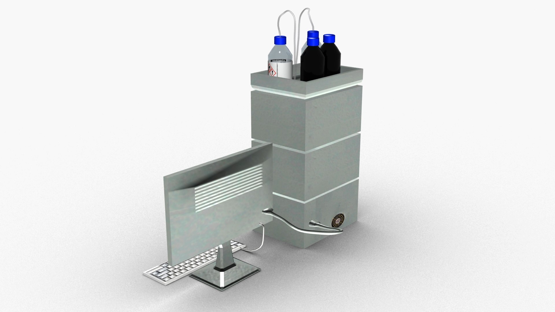 Hplc Analytical 3D - TurboSquid 1657559