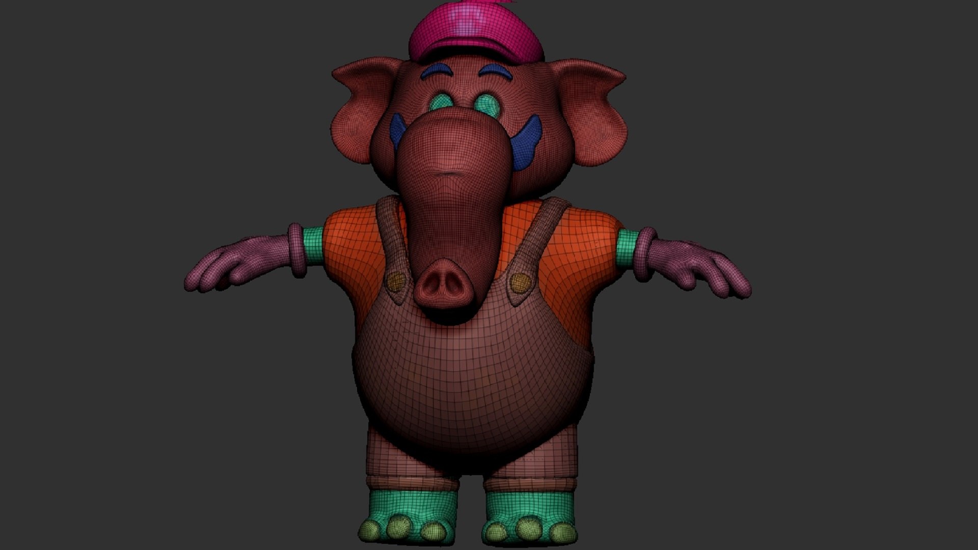 Super Mario Wonder Elephant 3D - TurboSquid 2089700