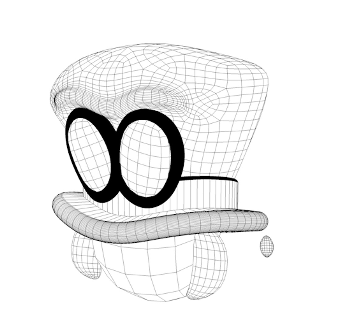 Cappy mario nintendo model - TurboSquid 1239351