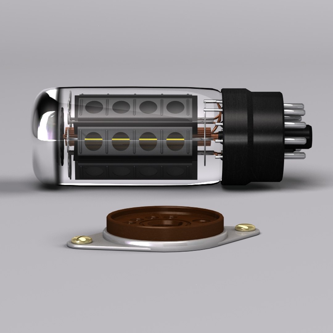 Vacuum Tube 3d Model