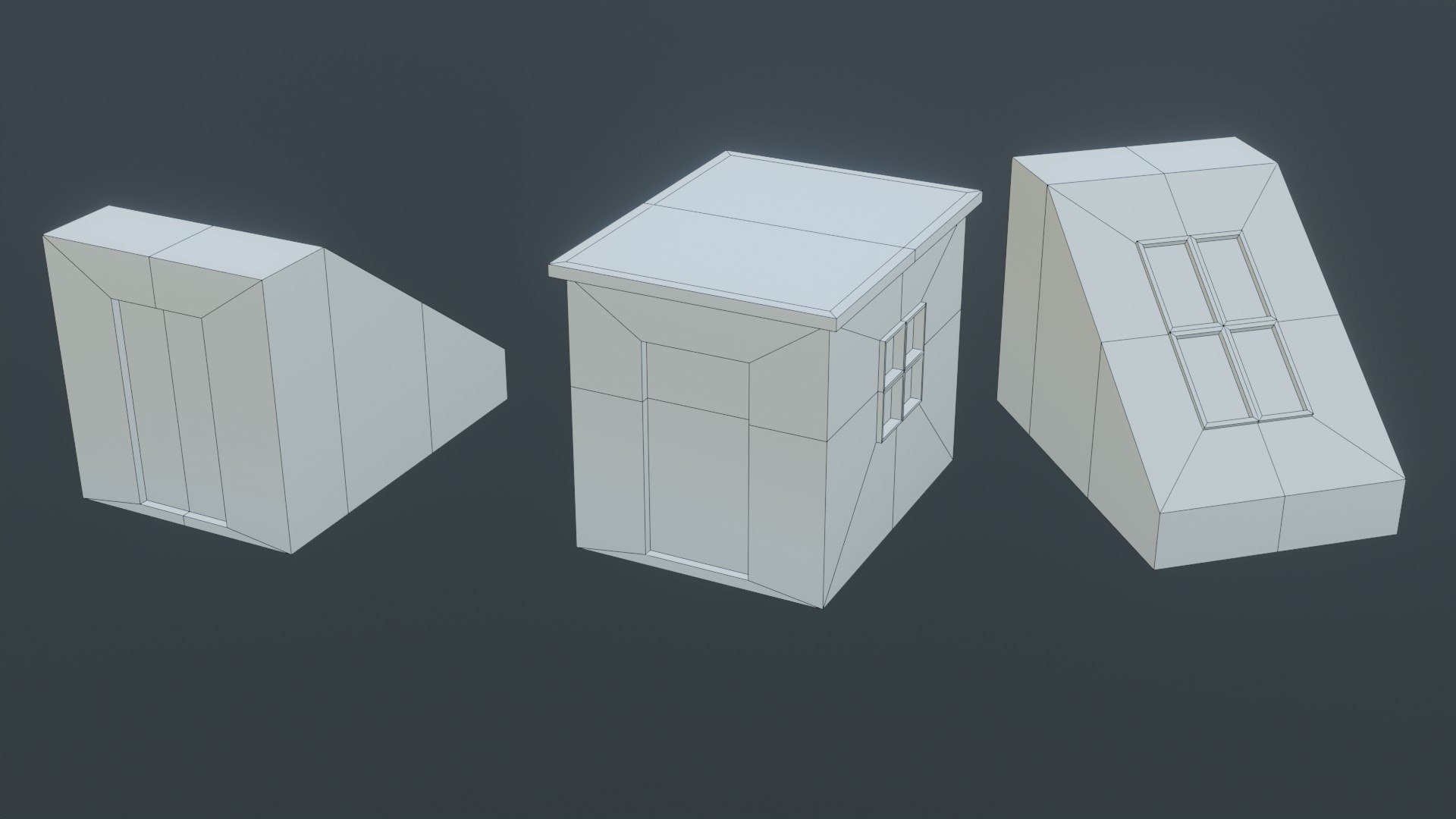 3D Model Roof Top Props - Low Poly - Game Ready - PBR - TurboSquid 2091848