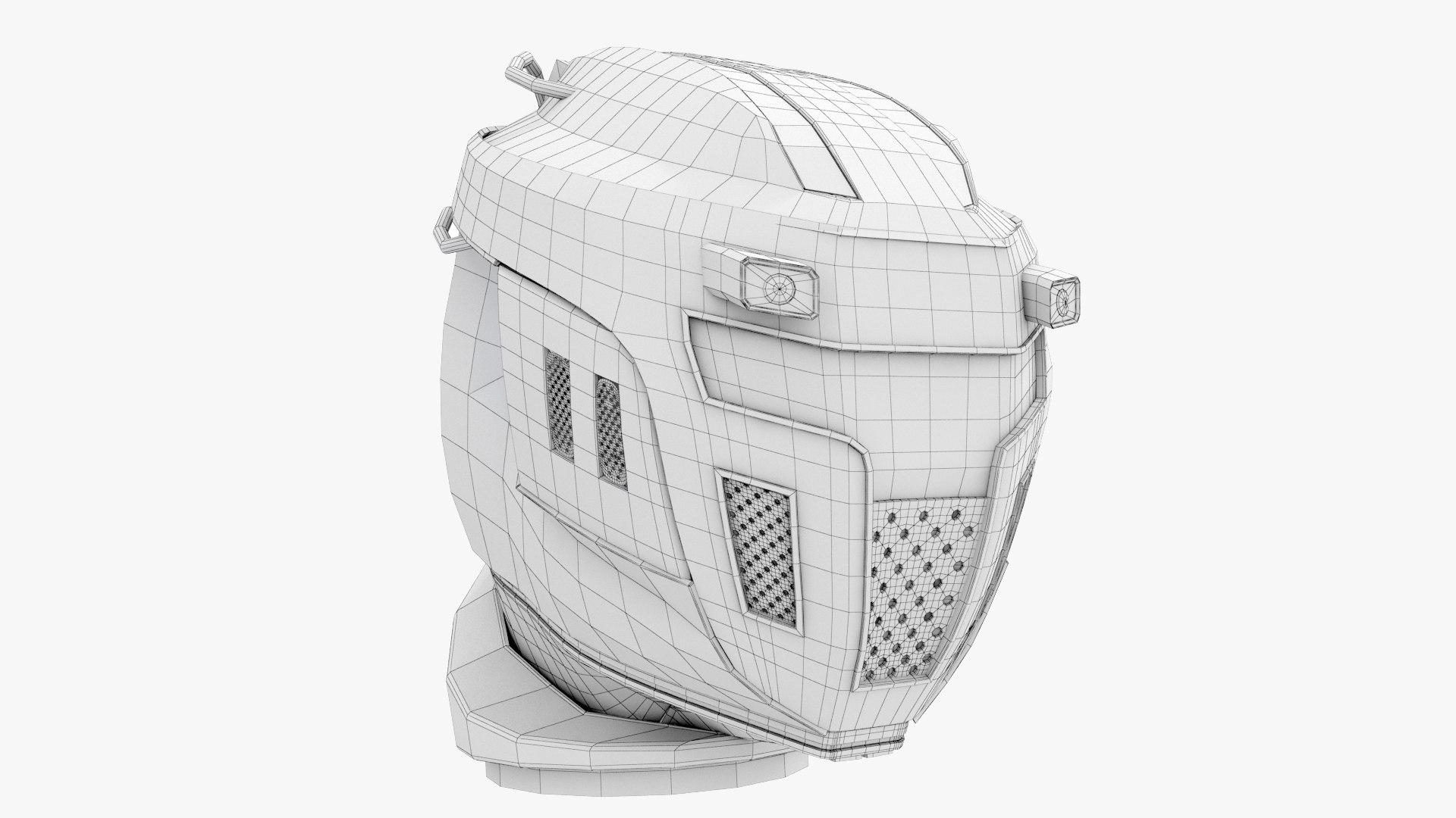 Robo Head Pro 3D - TurboSquid 2110927