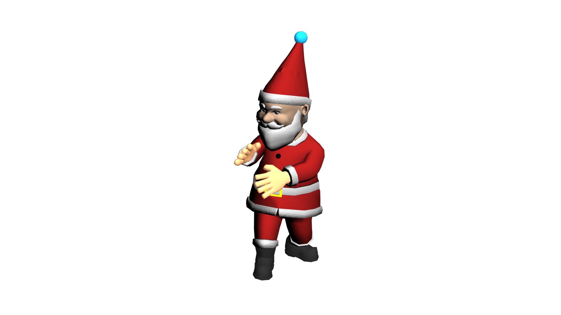 3D Santa Claus Christmas Dance Animated 3D model - TurboSquid 2161962