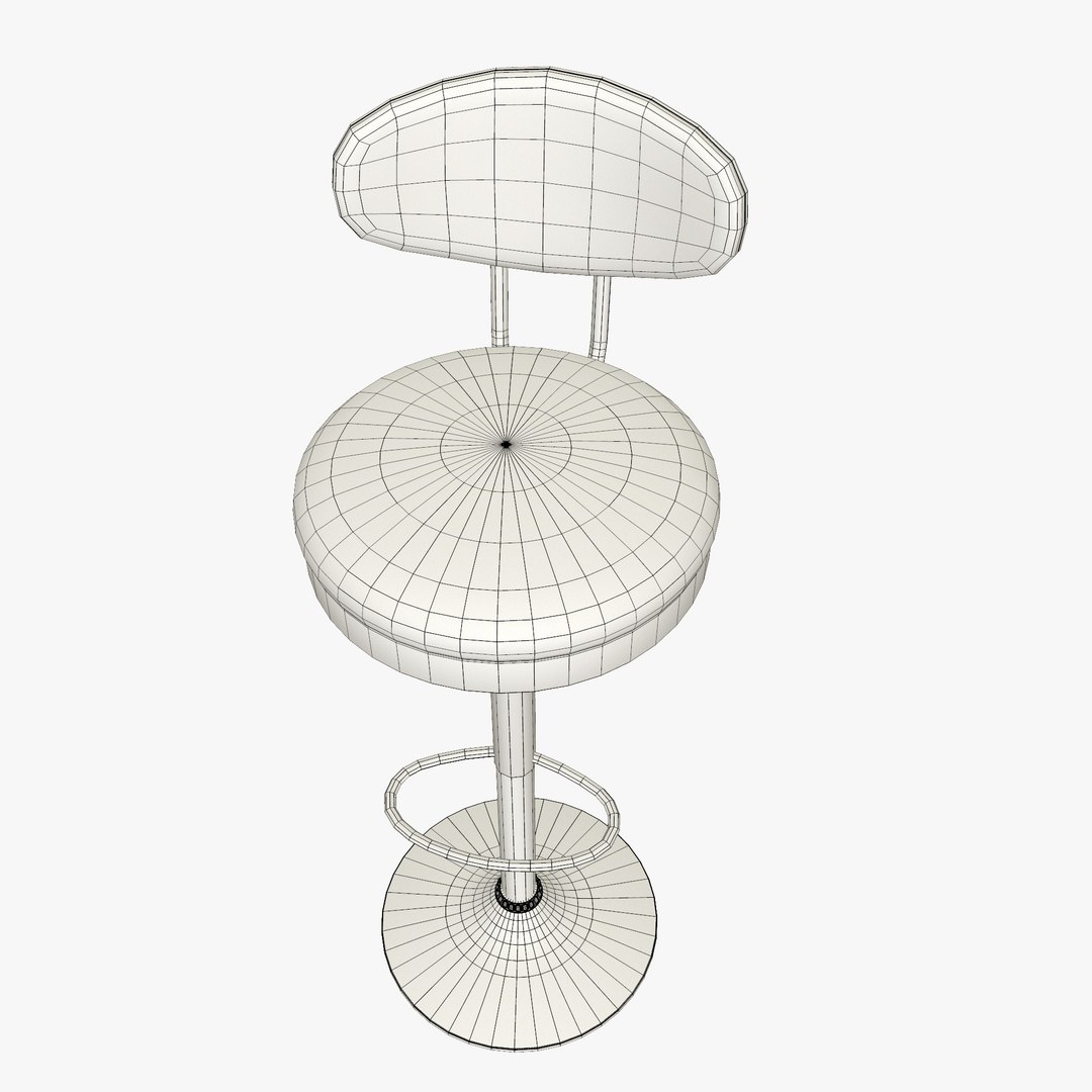 Bar stool 3D model - TurboSquid 1221243