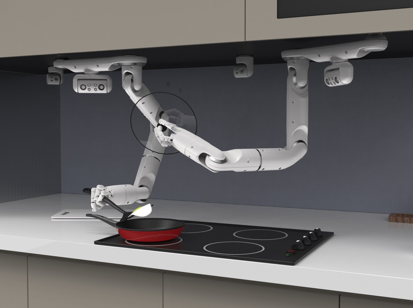 3D Kitchen Robot Boot Chef Model - TurboSquid 1509868