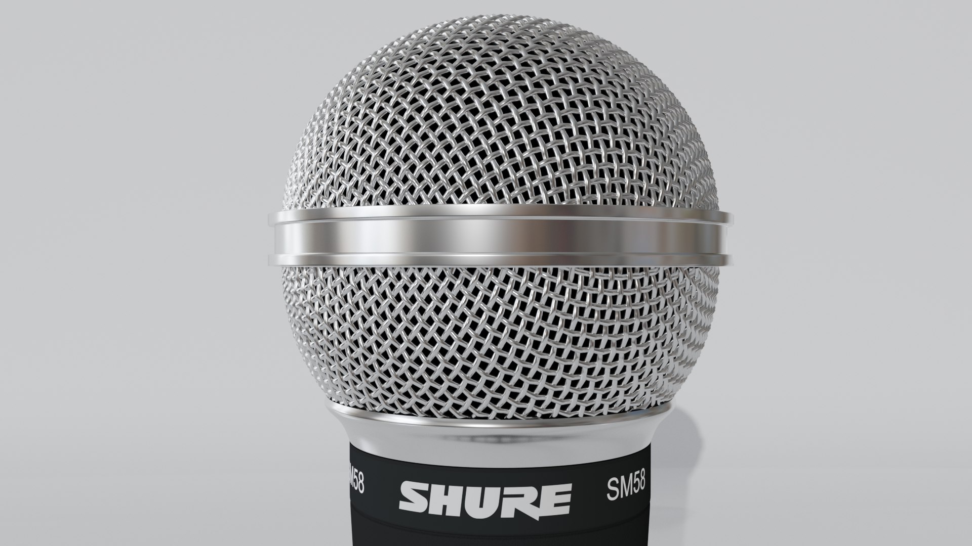 3D Model SHURE SM 58 - TurboSquid 1723271