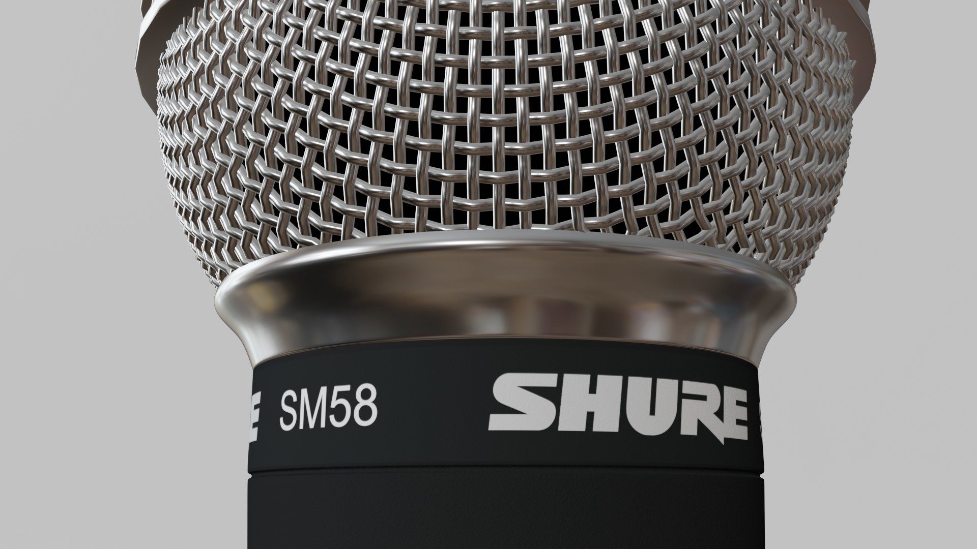 3D Model SHURE SM 58 - TurboSquid 1723271