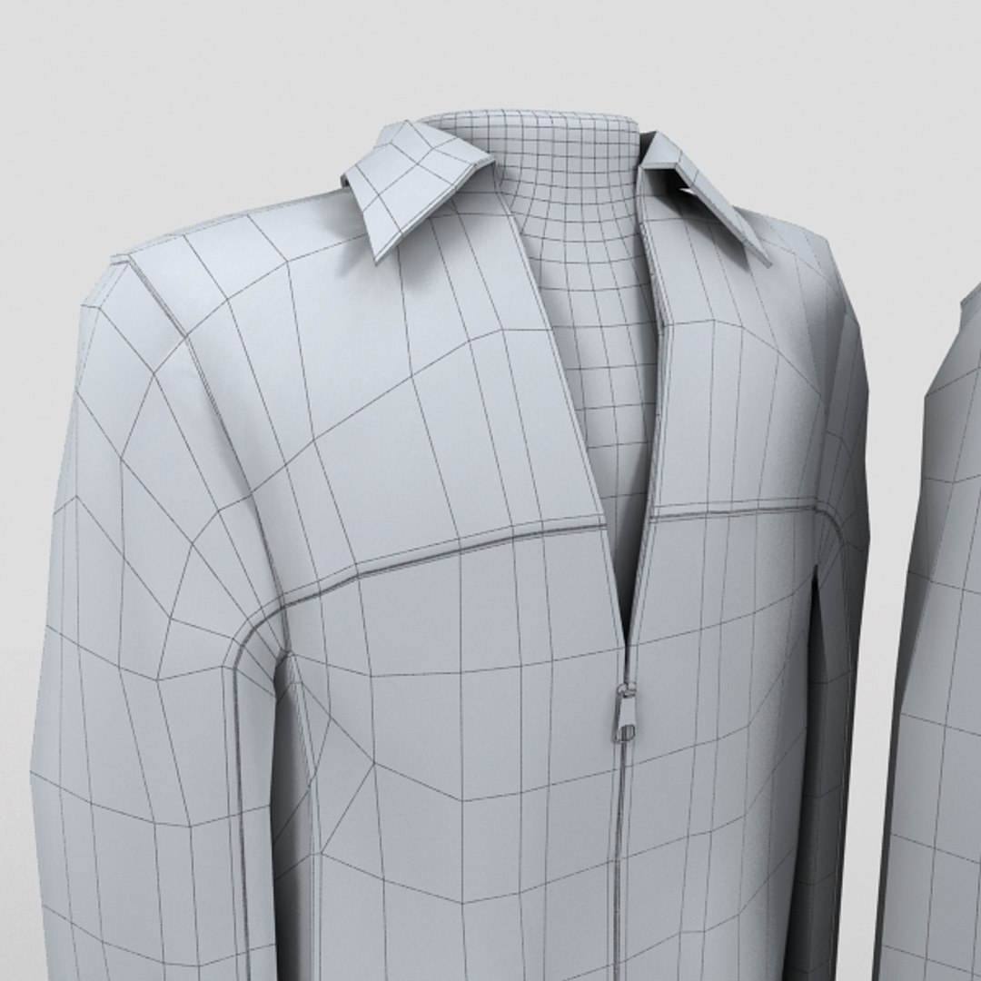 leather jackets 3d model