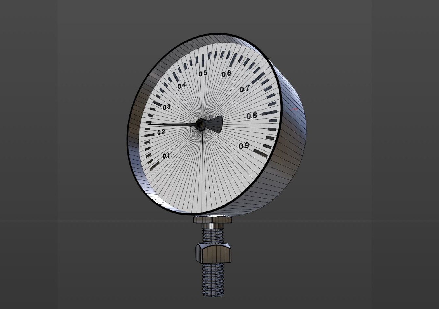 3D Meter - TurboSquid 1552152