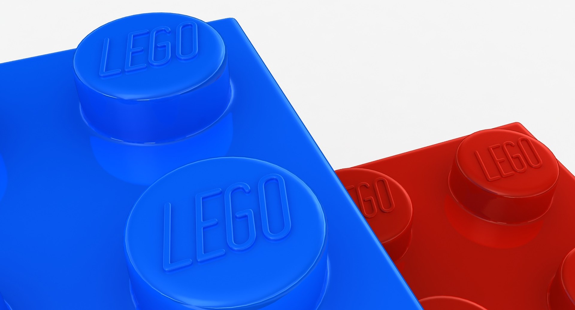 Realistic Lego Bricks Shape 3d 3ds