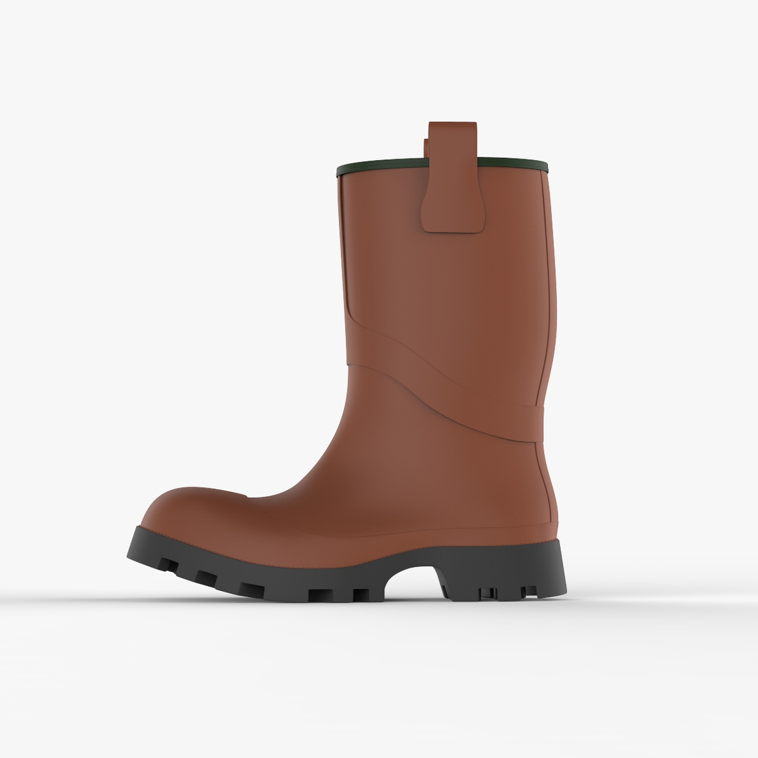 3D Model Rubber Boot - TurboSquid 1178199