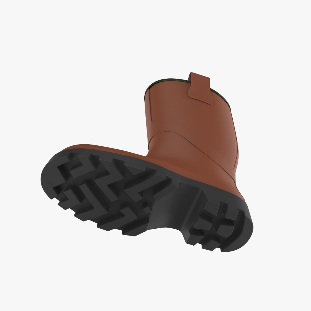 3D Model Rubber Boot - TurboSquid 1178199
