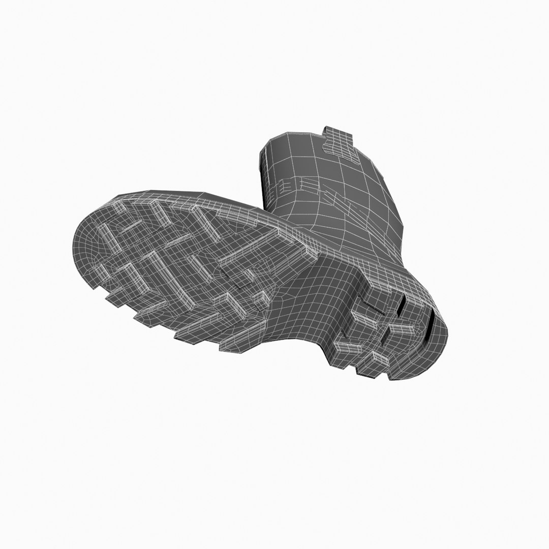 3D Model Rubber Boot - TurboSquid 1178199