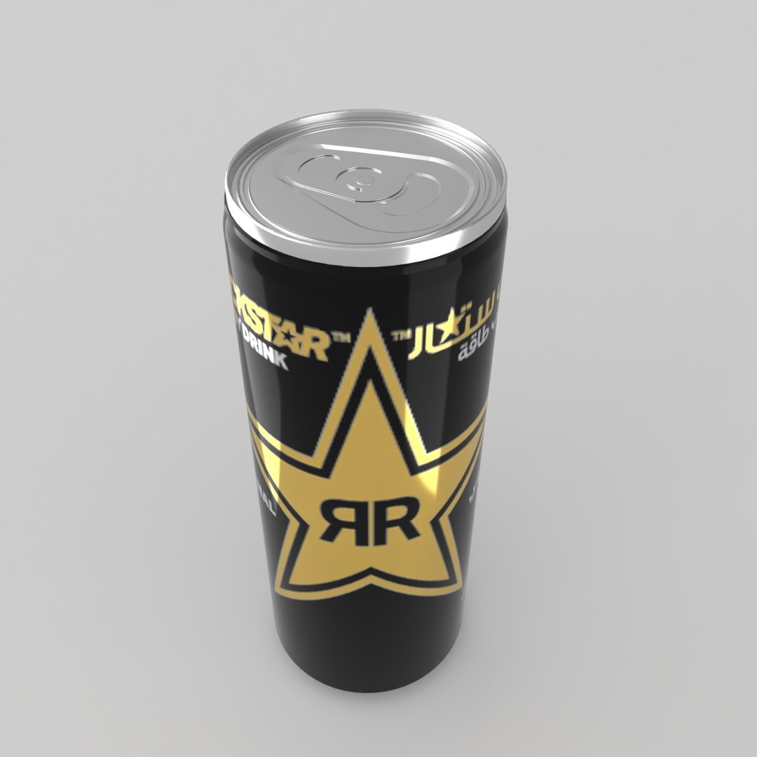 ROCKSTAR 250 ML CAN 3D - TurboSquid 2032042