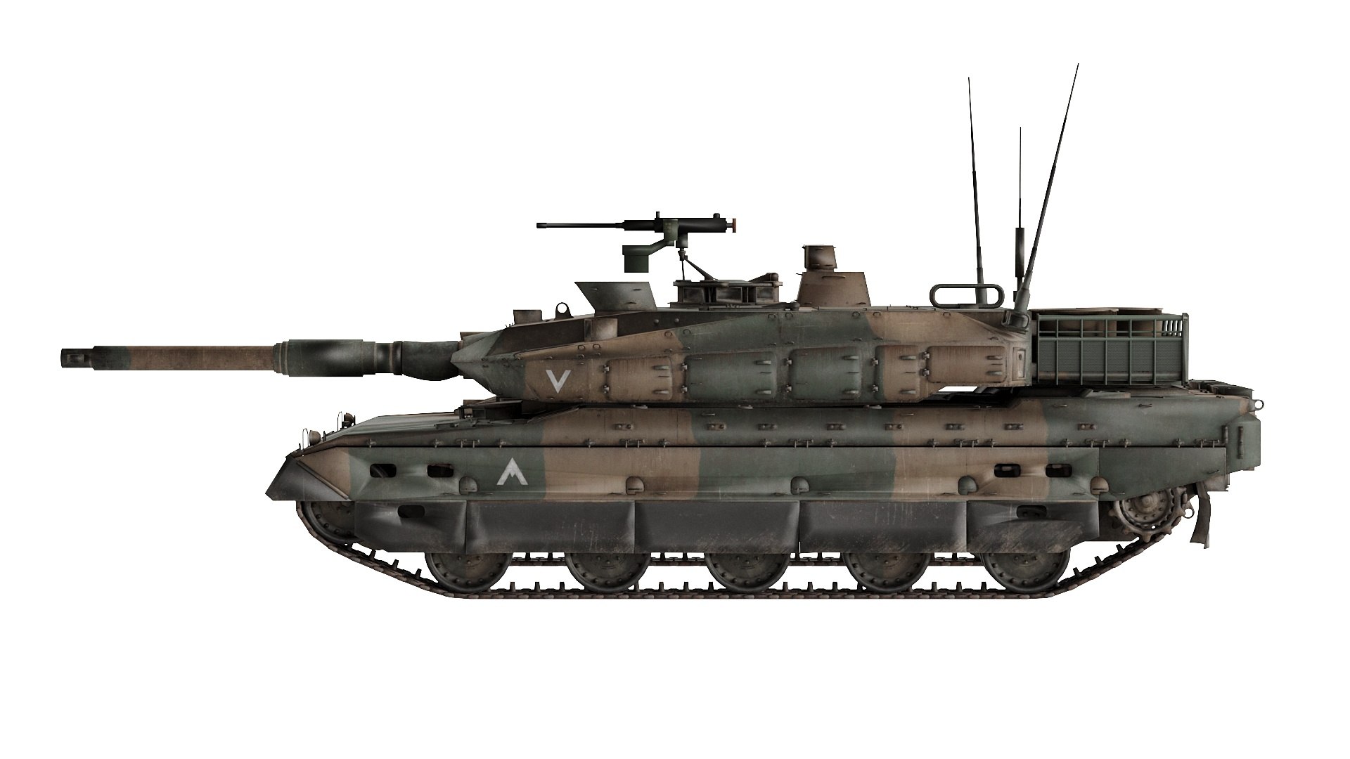 Type 10 Chinese Tank Low-poly 3D - TurboSquid 2380032