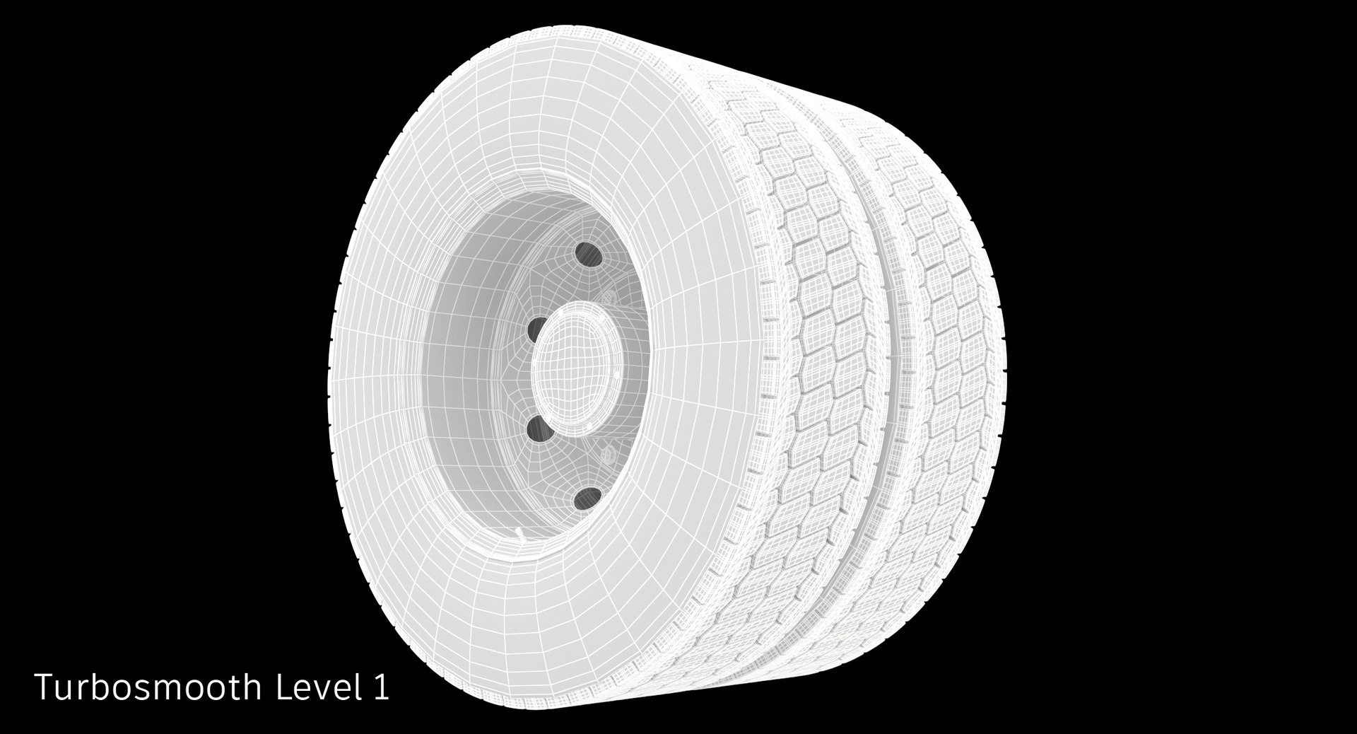 Dual Rear Wheel For Semi Truck 3D - TurboSquid 2112988