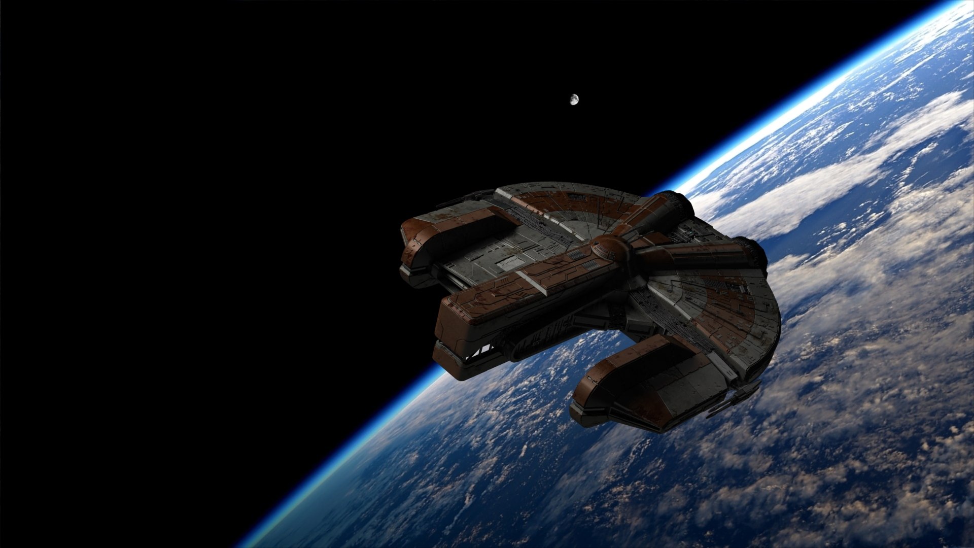 3D Ebon Hawk - TurboSquid 1219571