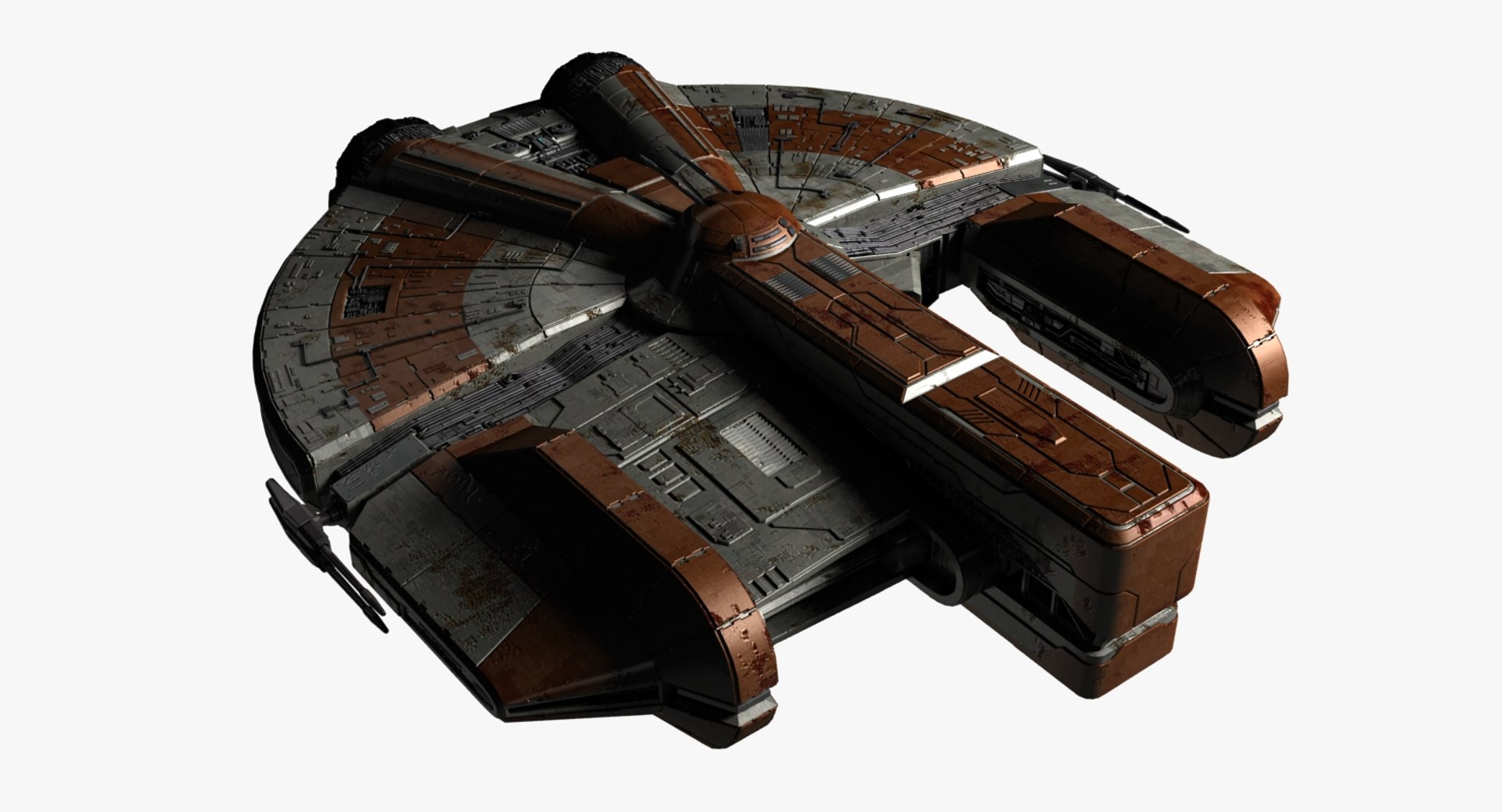 3D Ebon Hawk - TurboSquid 1219571