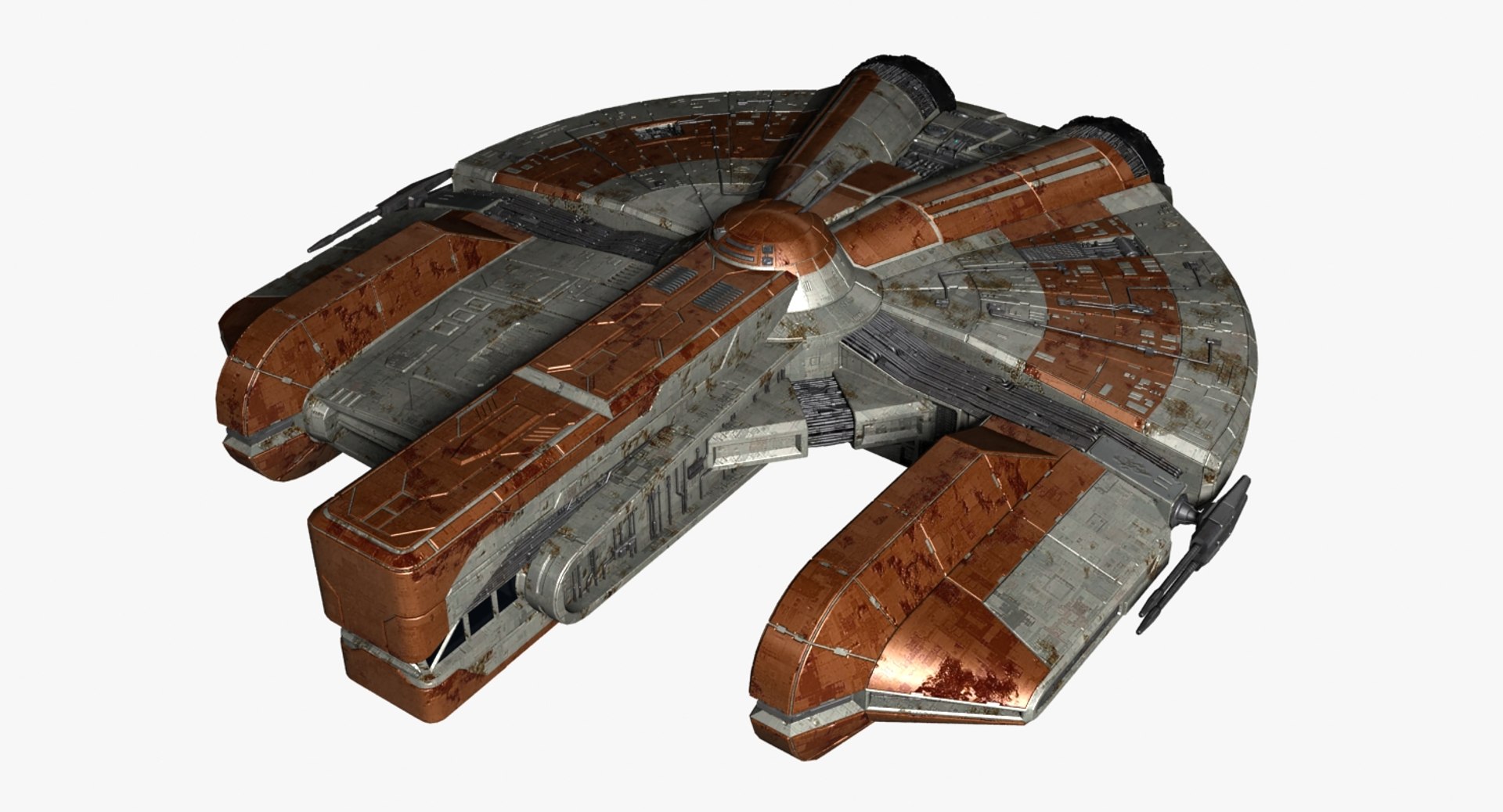 3D Ebon Hawk - TurboSquid 1219571