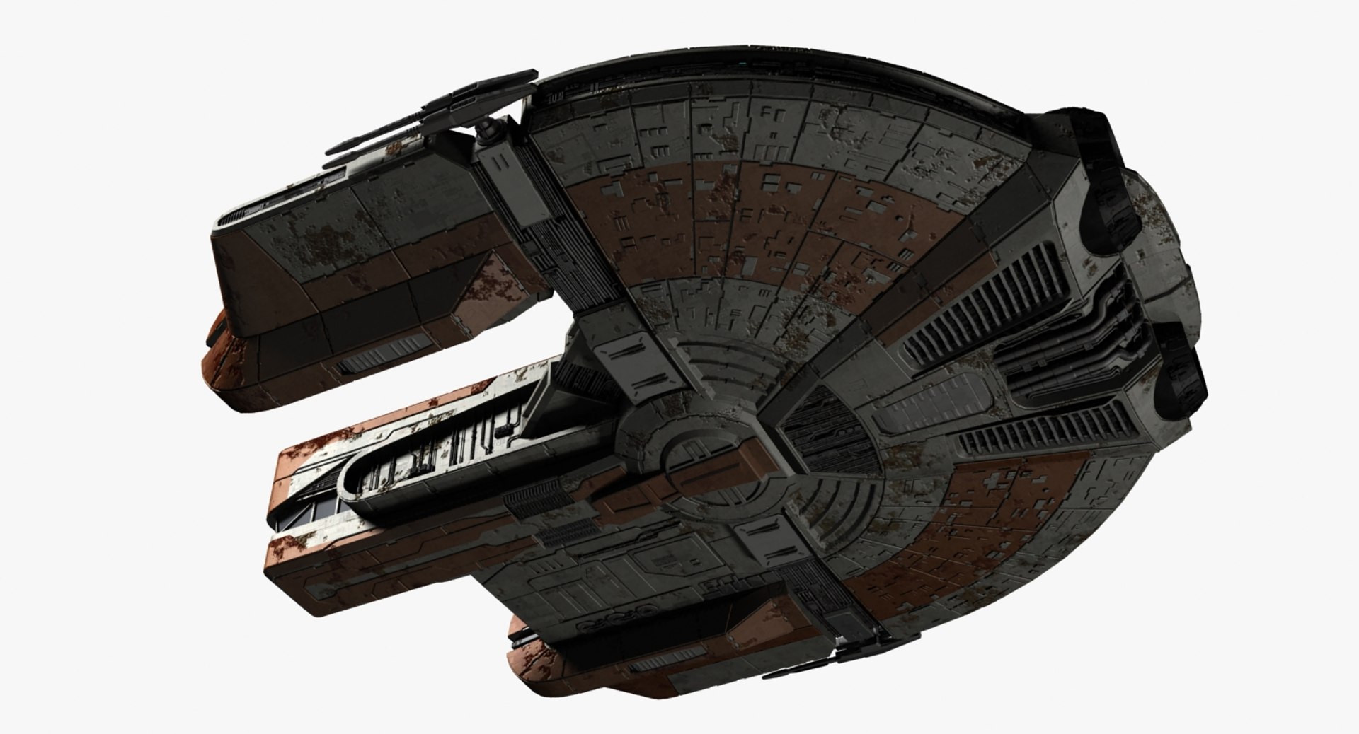 3D Ebon Hawk - TurboSquid 1219571