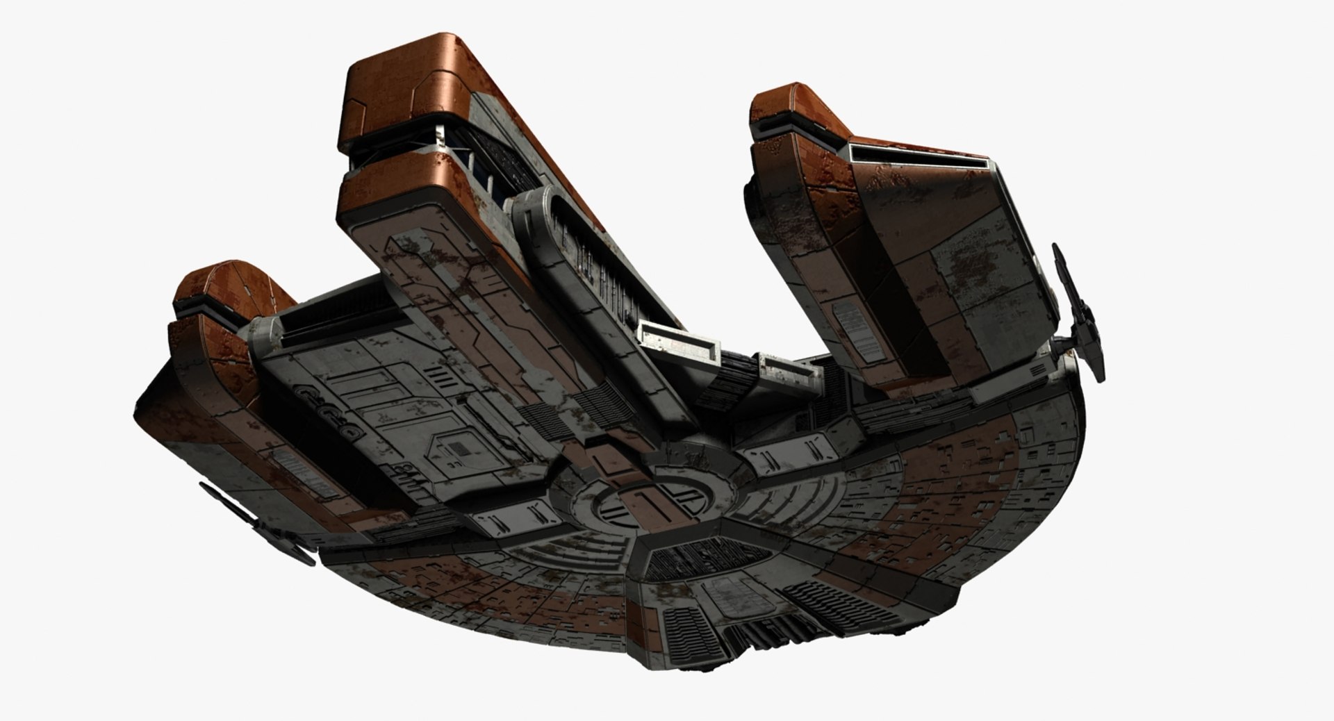 3D Ebon Hawk - TurboSquid 1219571