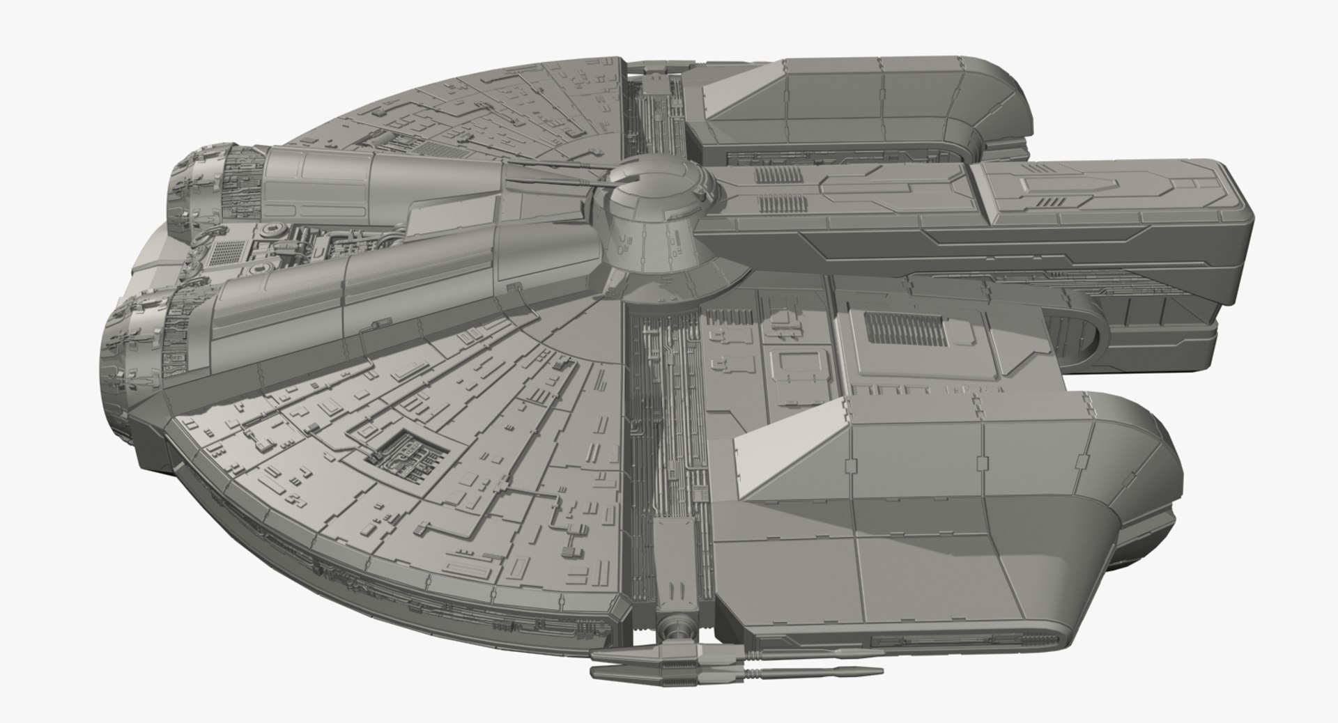3D Ebon Hawk - TurboSquid 1219571