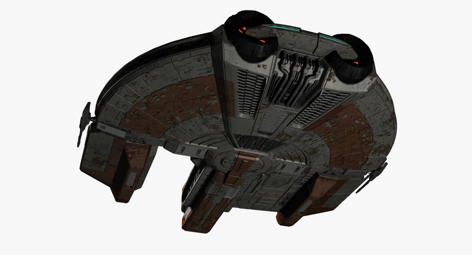 3D Ebon Hawk - TurboSquid 1219571