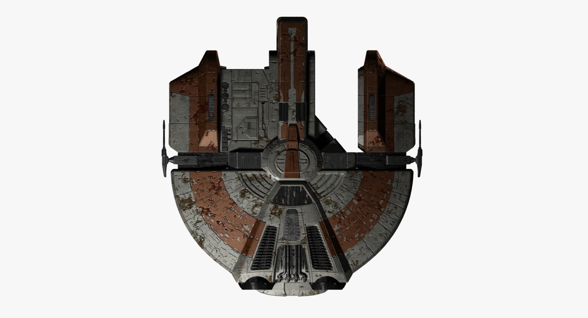 3D Ebon Hawk - TurboSquid 1219571