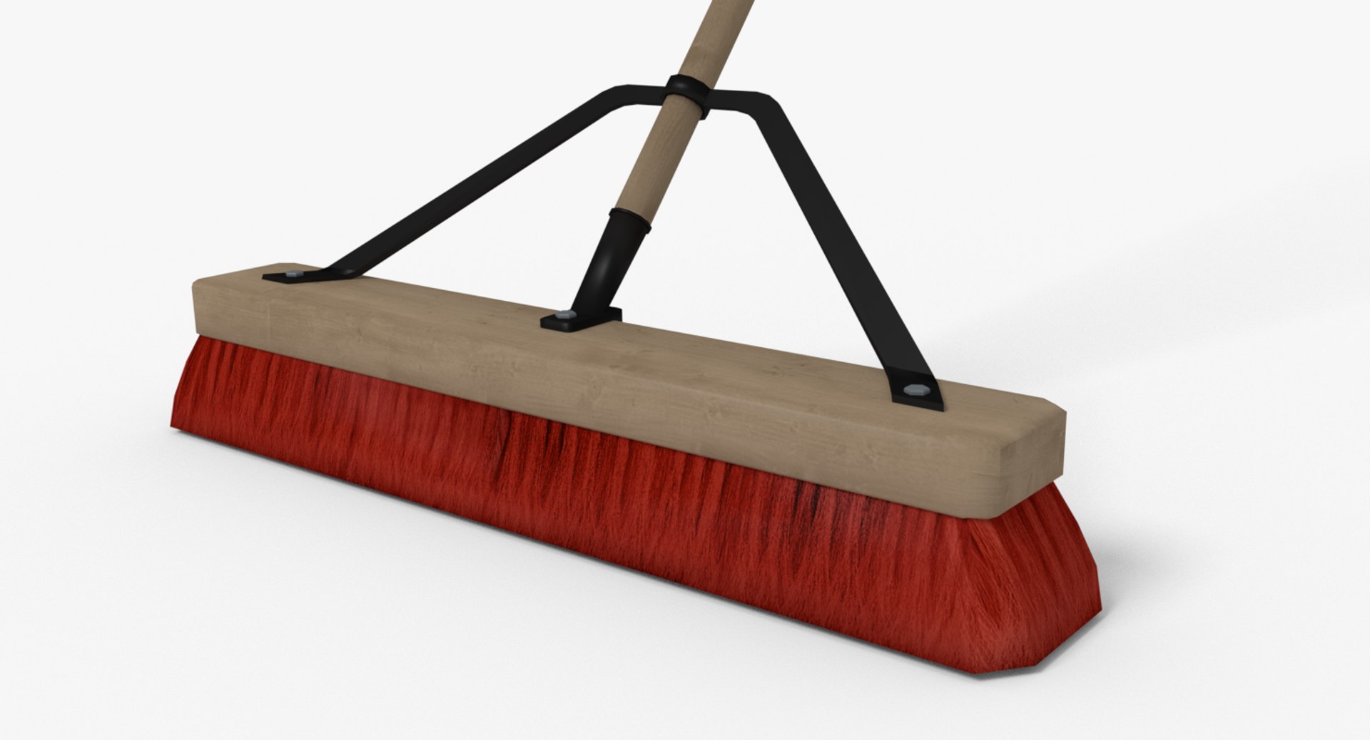 push broom 3d model