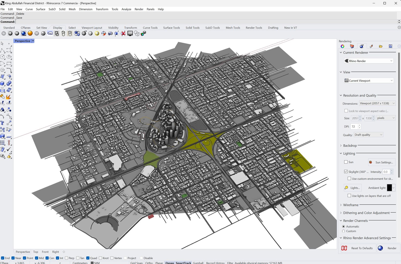 King Abdullah Financial District KAFD Riyadh 3D Model - TurboSquid 2042497