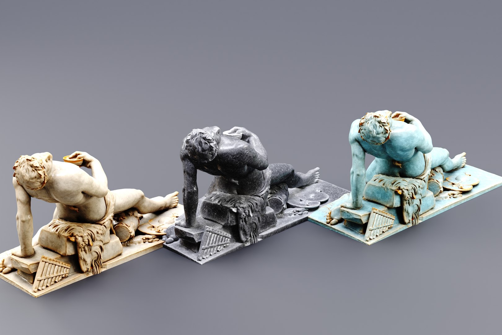 3D Model Satyr Sculpture - TurboSquid 2246910