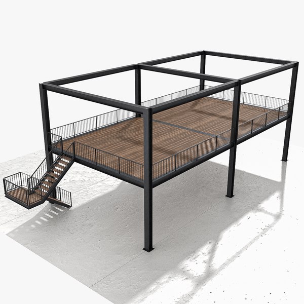 3D Mezzanine Models | TurboSquid