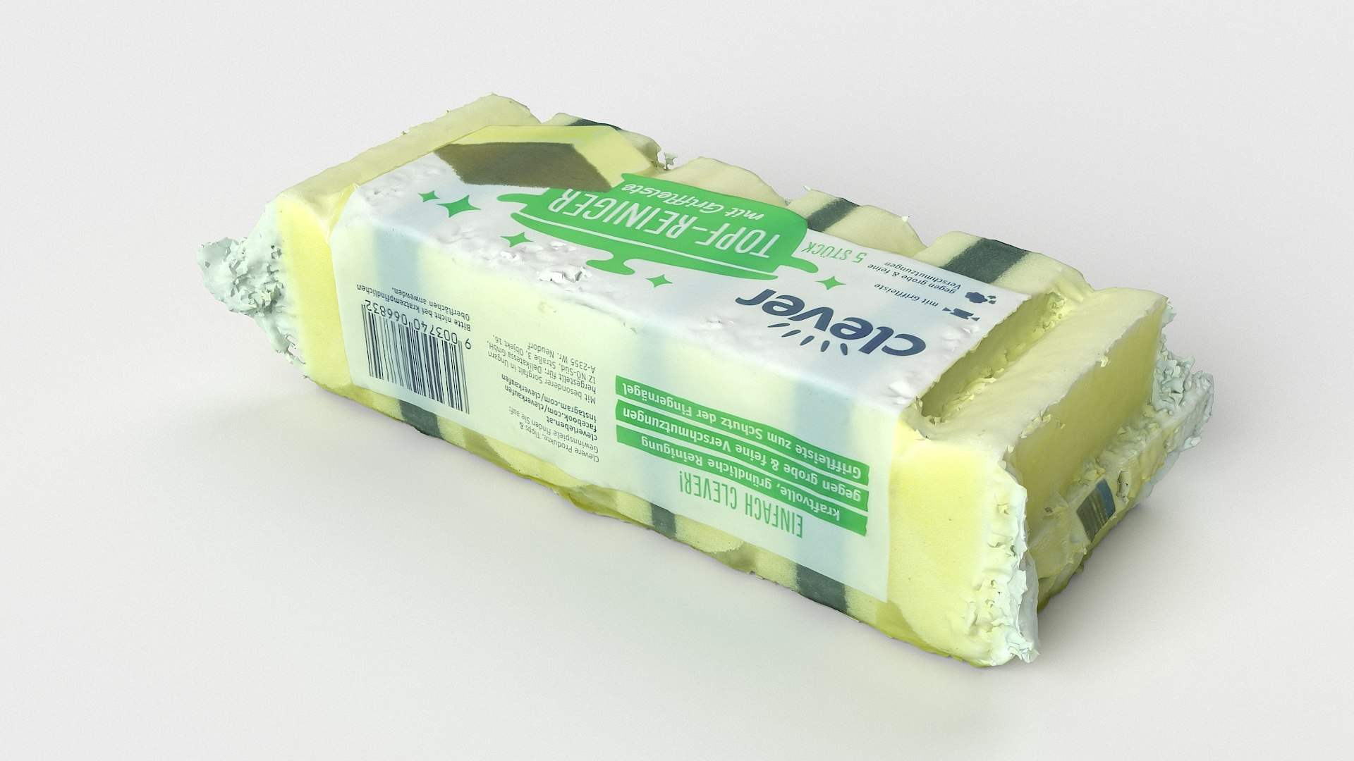 Cleaned Package Sponges 3D Model - TurboSquid 1647023