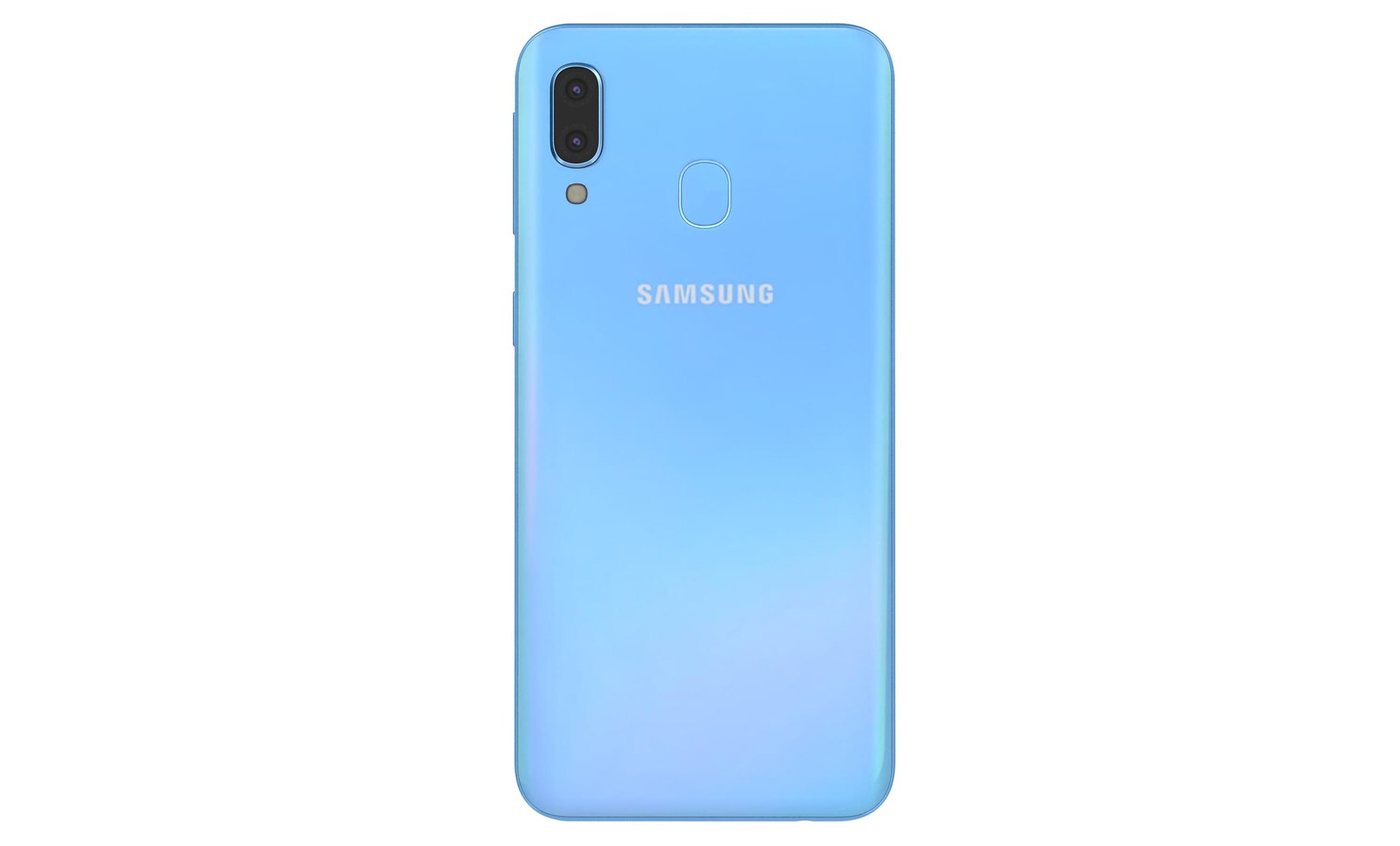 Samsung galaxy a40 blue 3D - TurboSquid 1399019