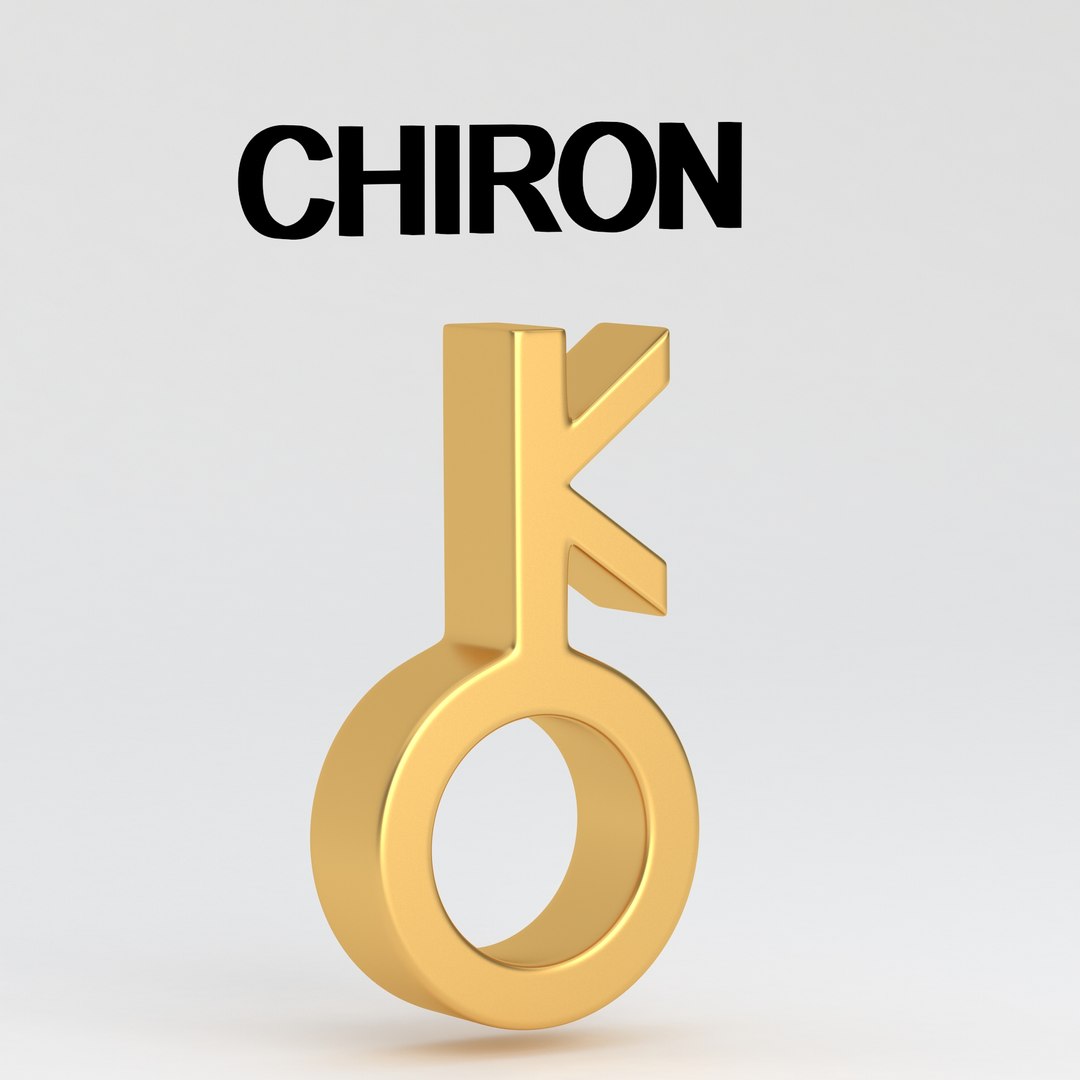 signo astrológico do sistema solar CHIRON Modelo 3D - TurboSquid 2482315