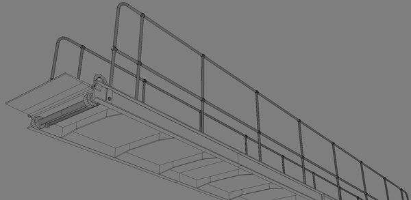 Coastal ladder 3D model - TurboSquid 1709561