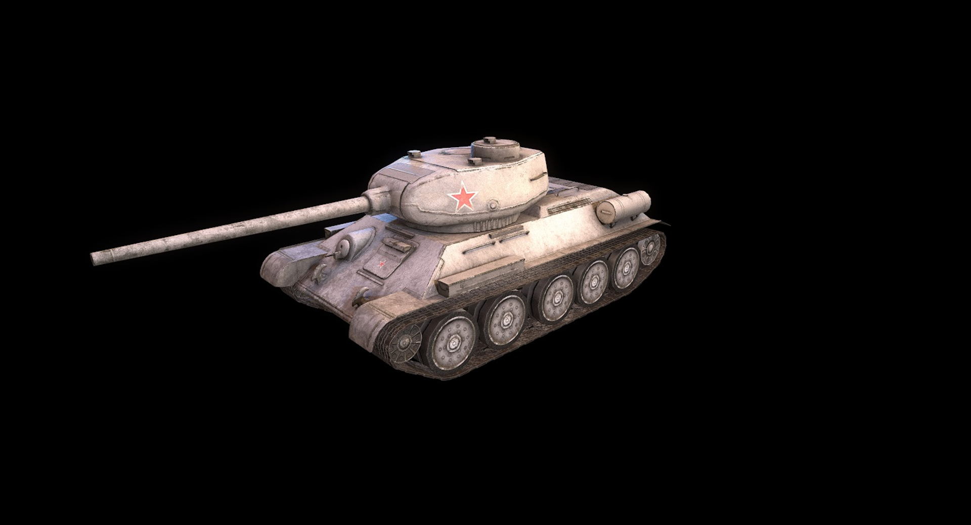 T-34 soviet tank 3D model - TurboSquid 1409764