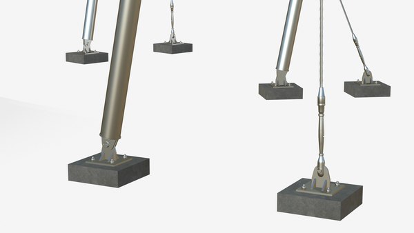 Tensile Membrane Structure 3D model - TurboSquid 1897354