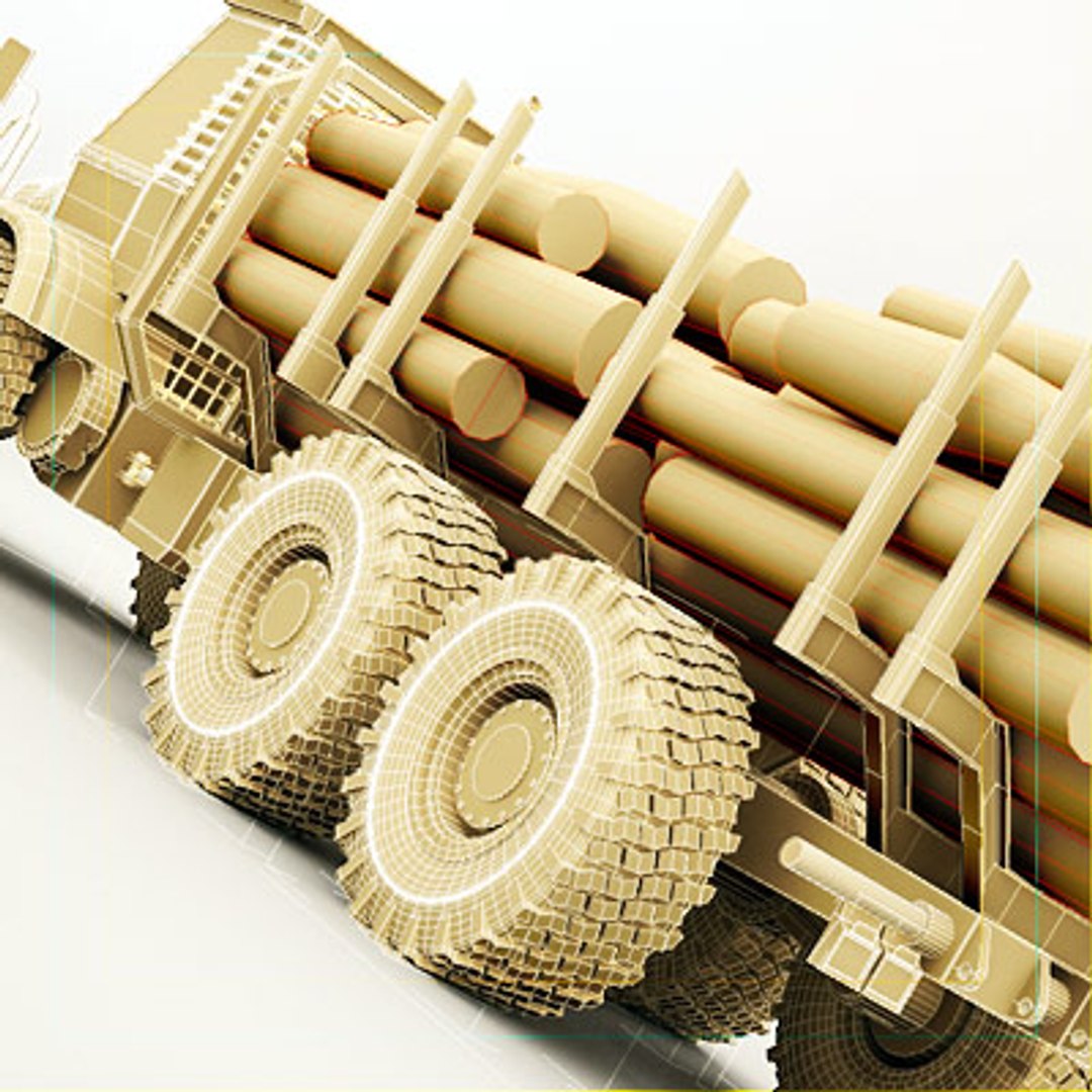 articulated timber timberjack 3d 3ds